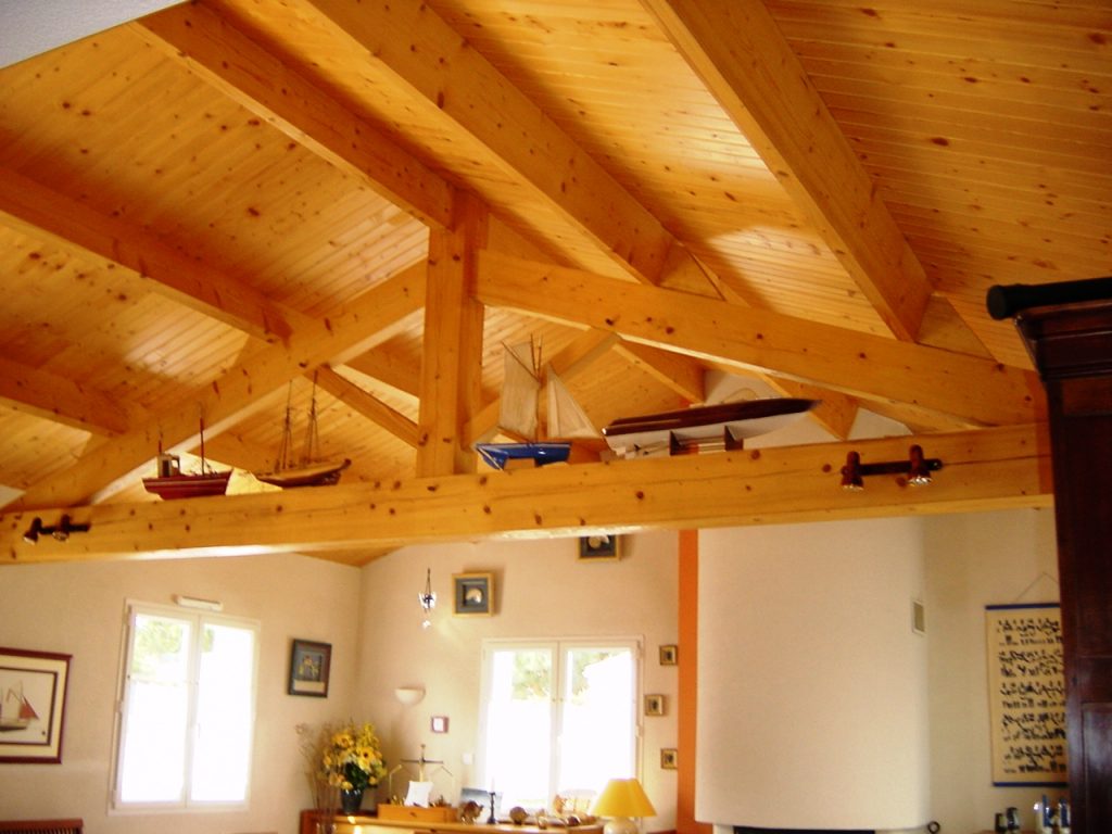 Charpente apparente – SNOCI Charpente